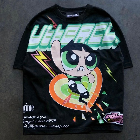 Civil Regime | Tops | Civil Regime Buttercups Chaos 99x Oversized Tee ...